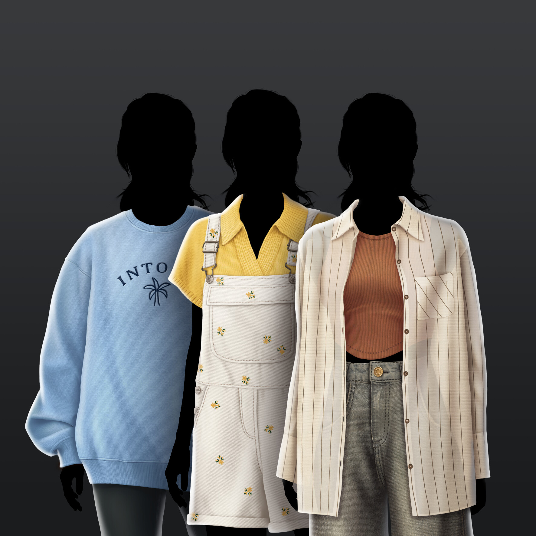 ArtStation - Main character outfits