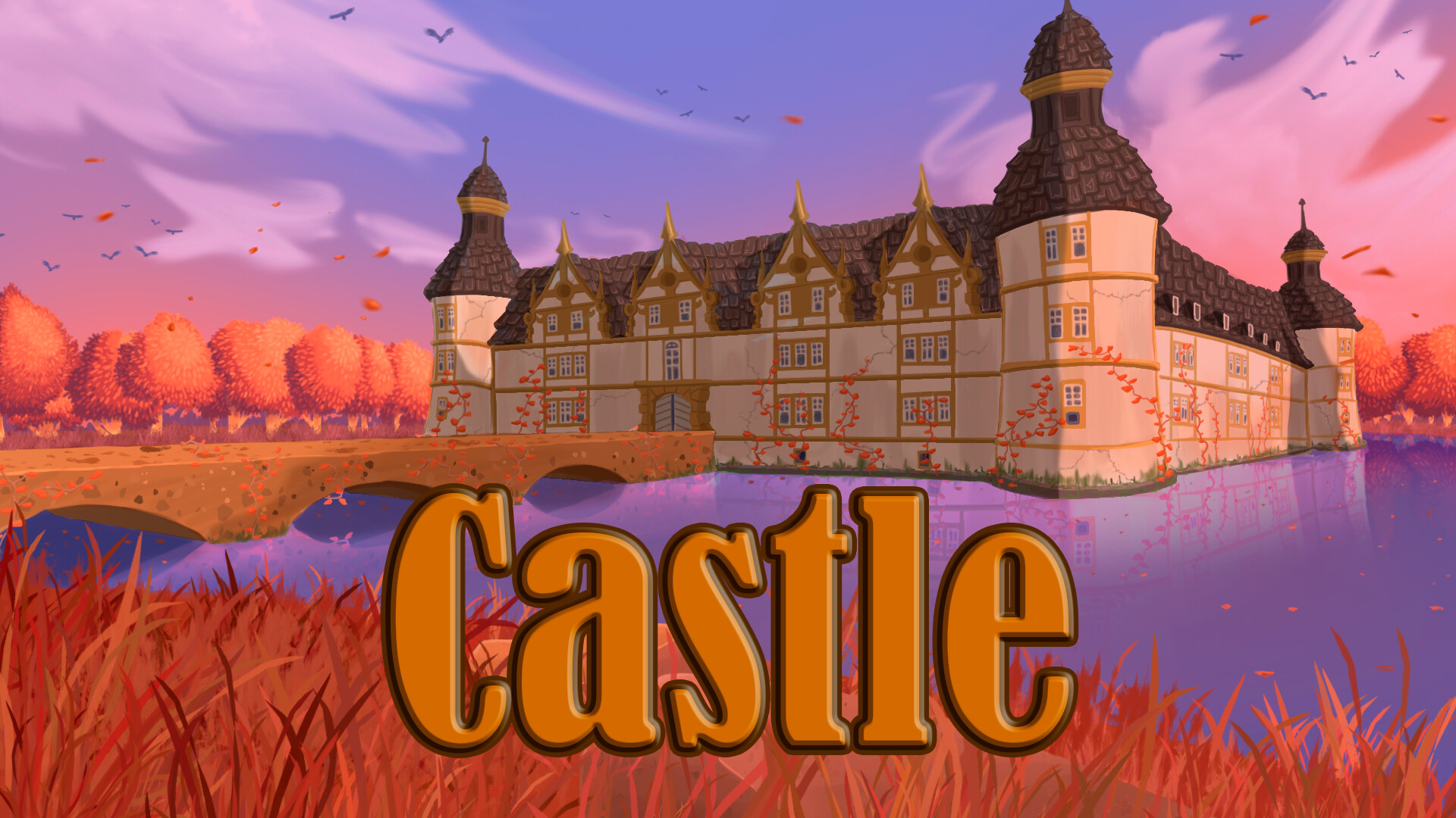 ArtStation - [Student Work] Stylized Castle