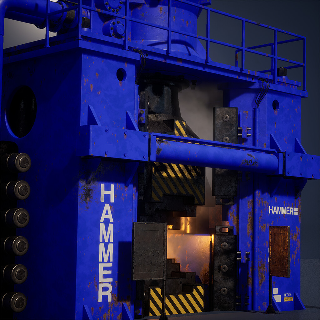 ArtStation - Counterblow Hammer