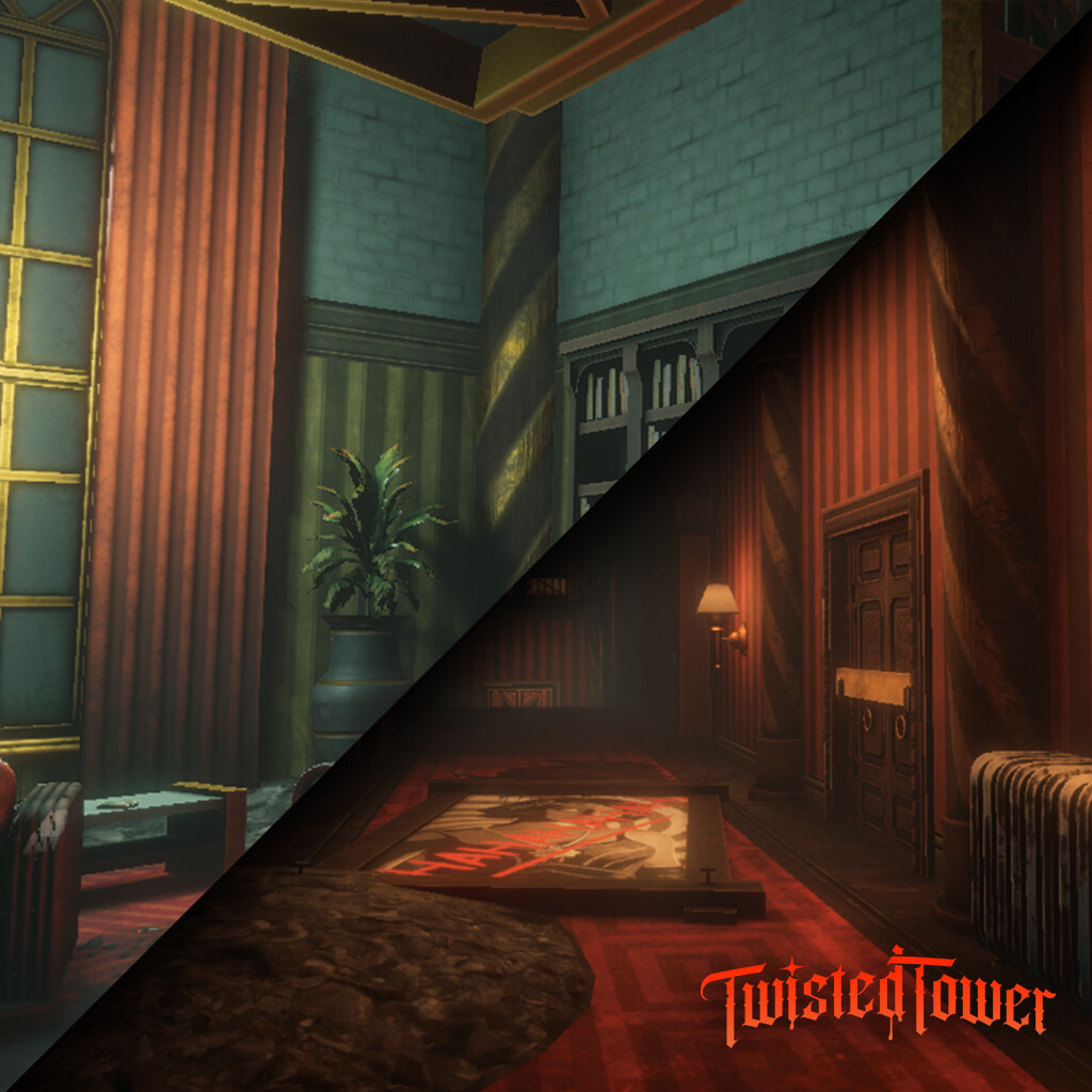 ArtStation - Welcome Center (Twisted Tower)