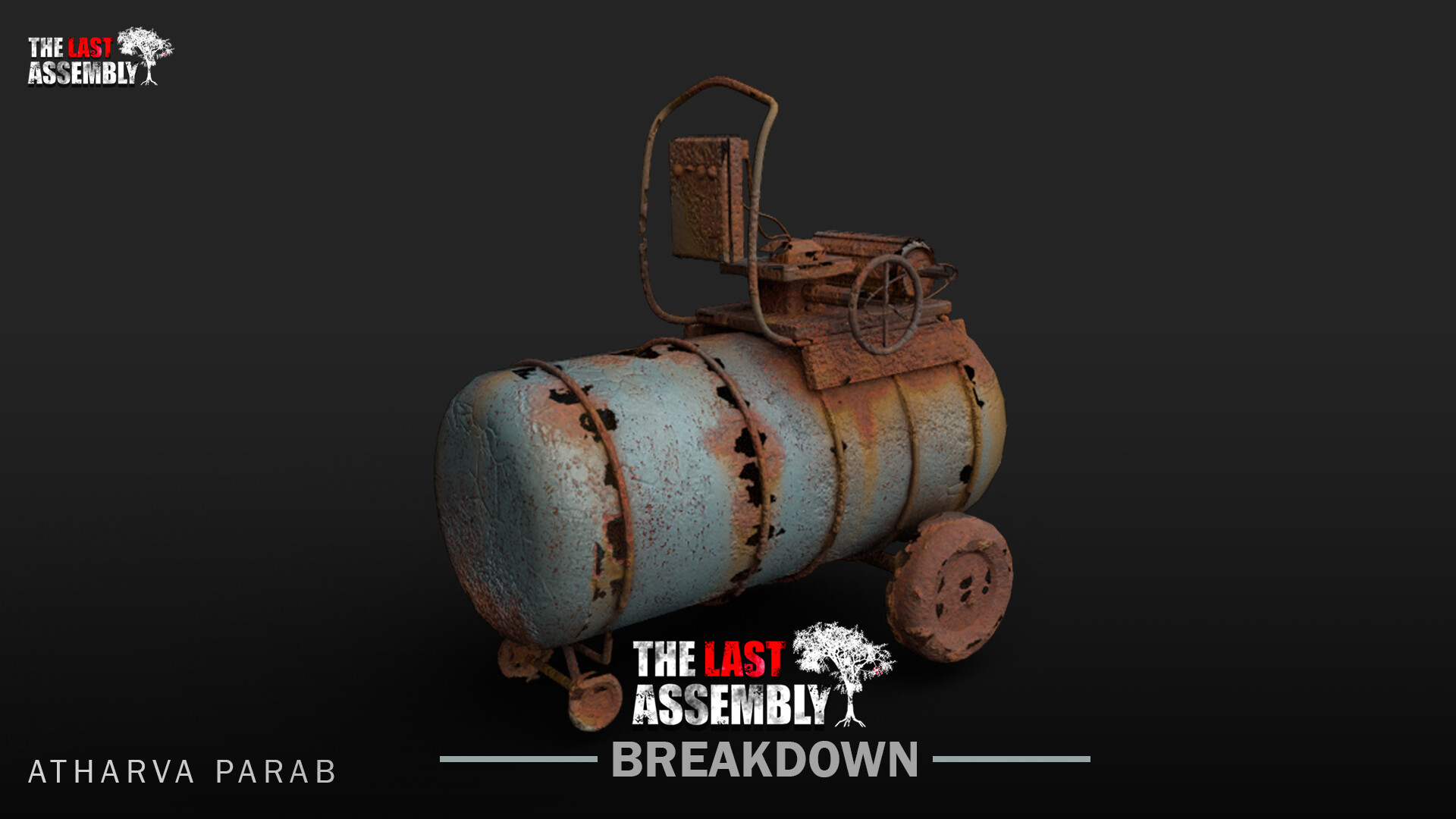 ArtStation - Rusted Air Compressor – Game Asset for "The Last Assembly"