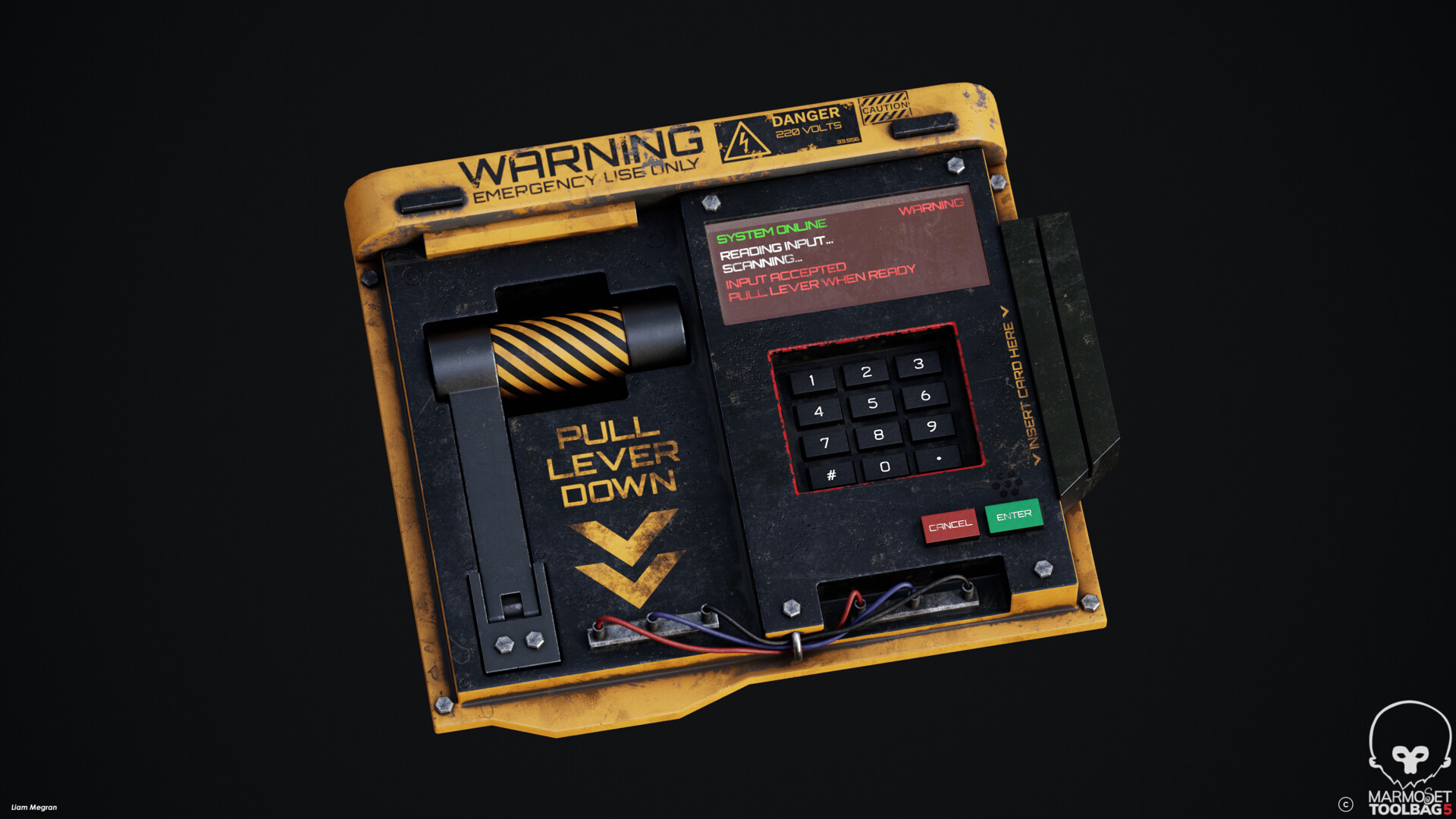 ArtStation - Emergency Panel