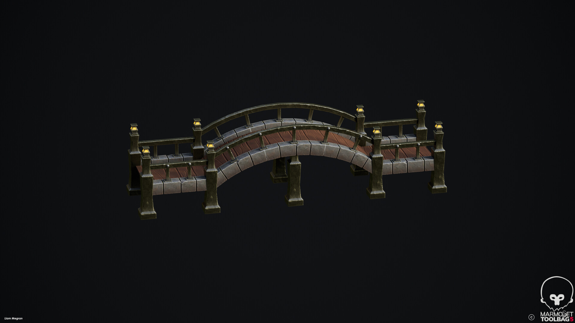 ArtStation - Stylised Bridge