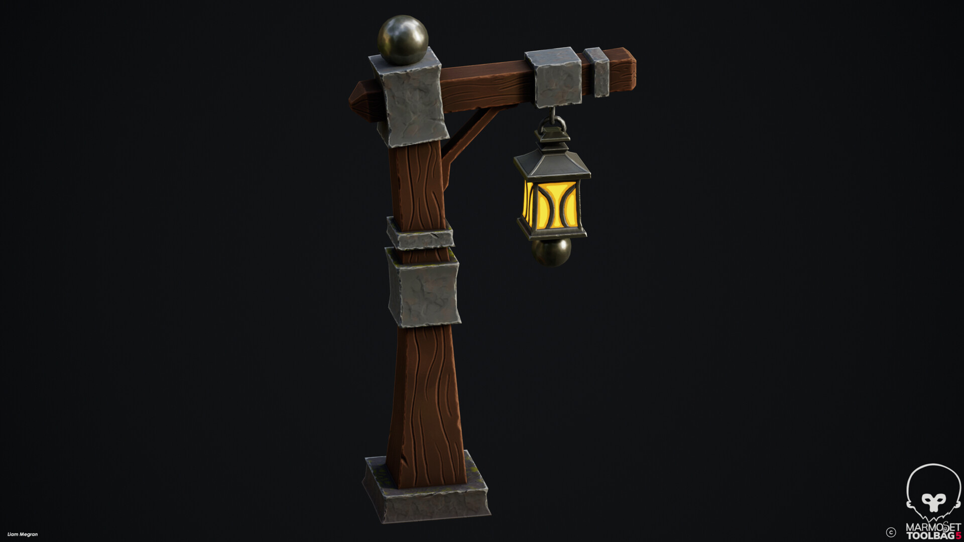 ArtStation - Stylised Lantern