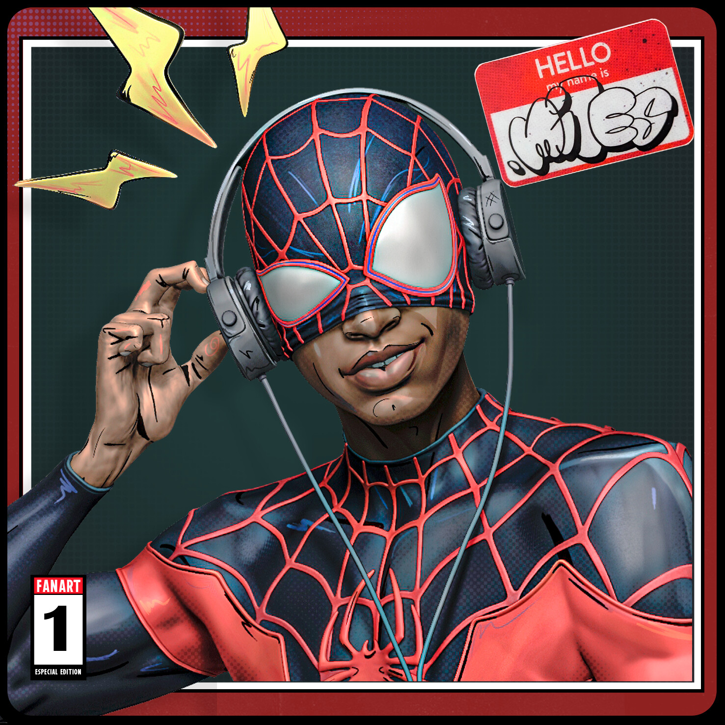 ArtStation - Spiderman Challenge - Miles Morales