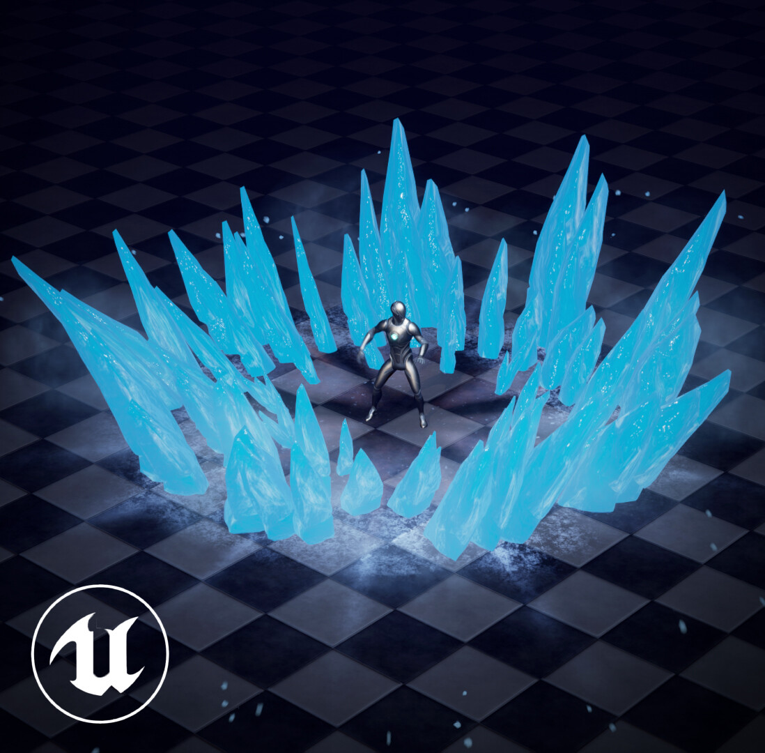 ArtStation - VFX Attack | Ice