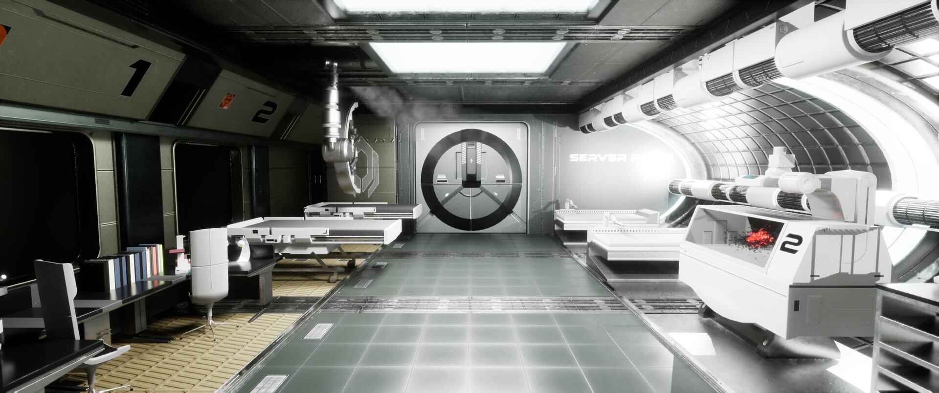 ArtStation - Remaster - Mass Effect 2 Medical Lab