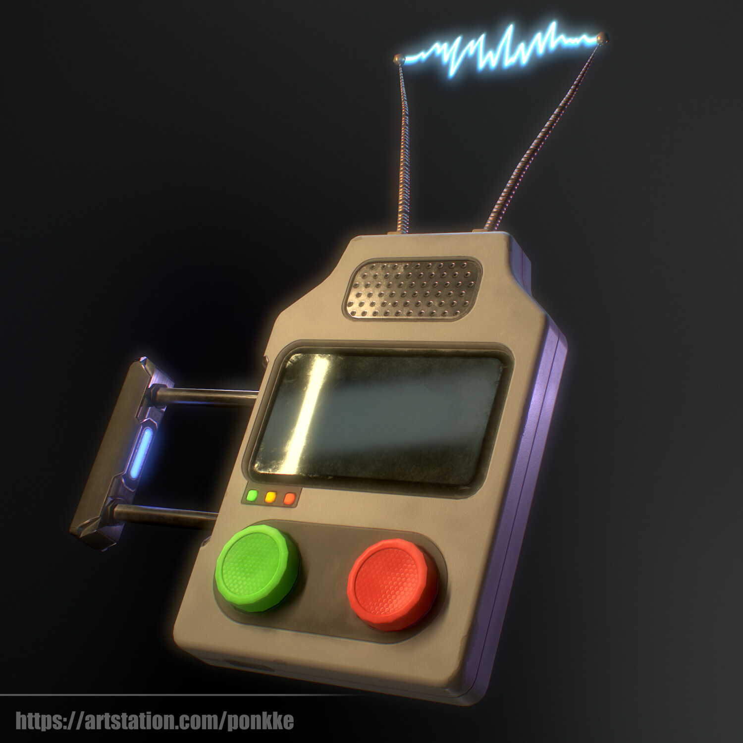 ArtStation - Wormie Gadget-3000