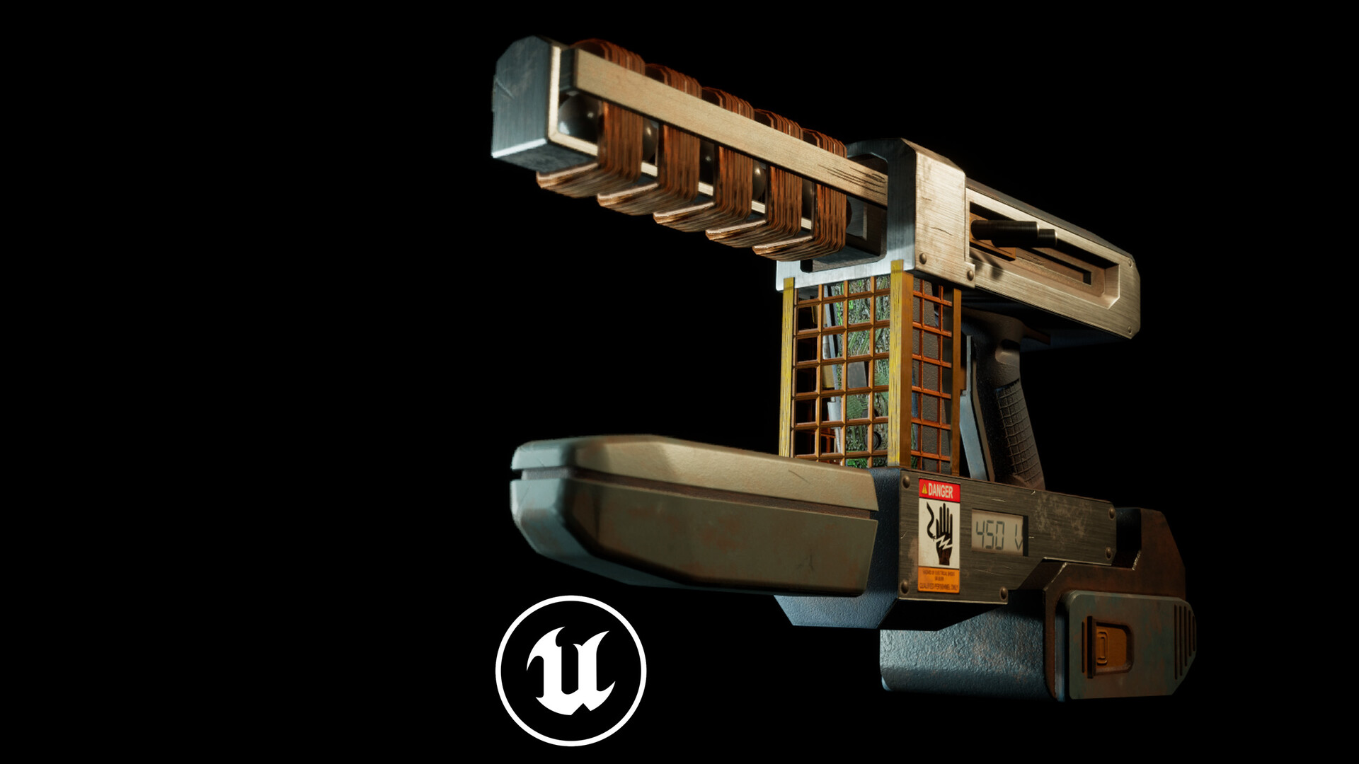 ArtStation - Experimental EMP Gun