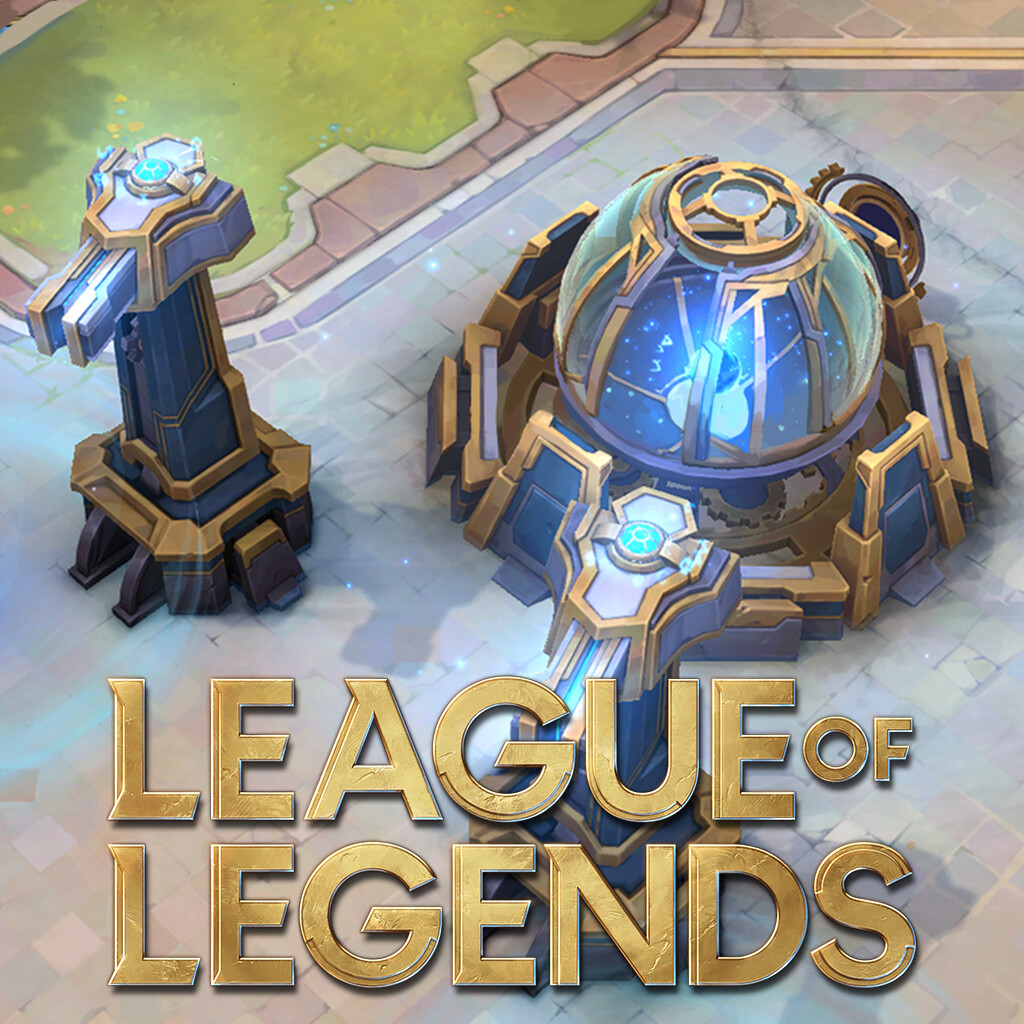 ArtStation - League of Legends - Bridge of Progress, Piltover Structures