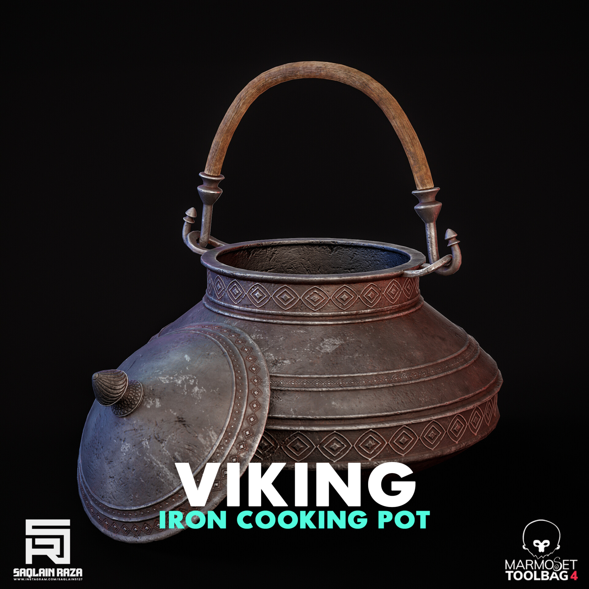 ArtStation - Iron Cooking Pot