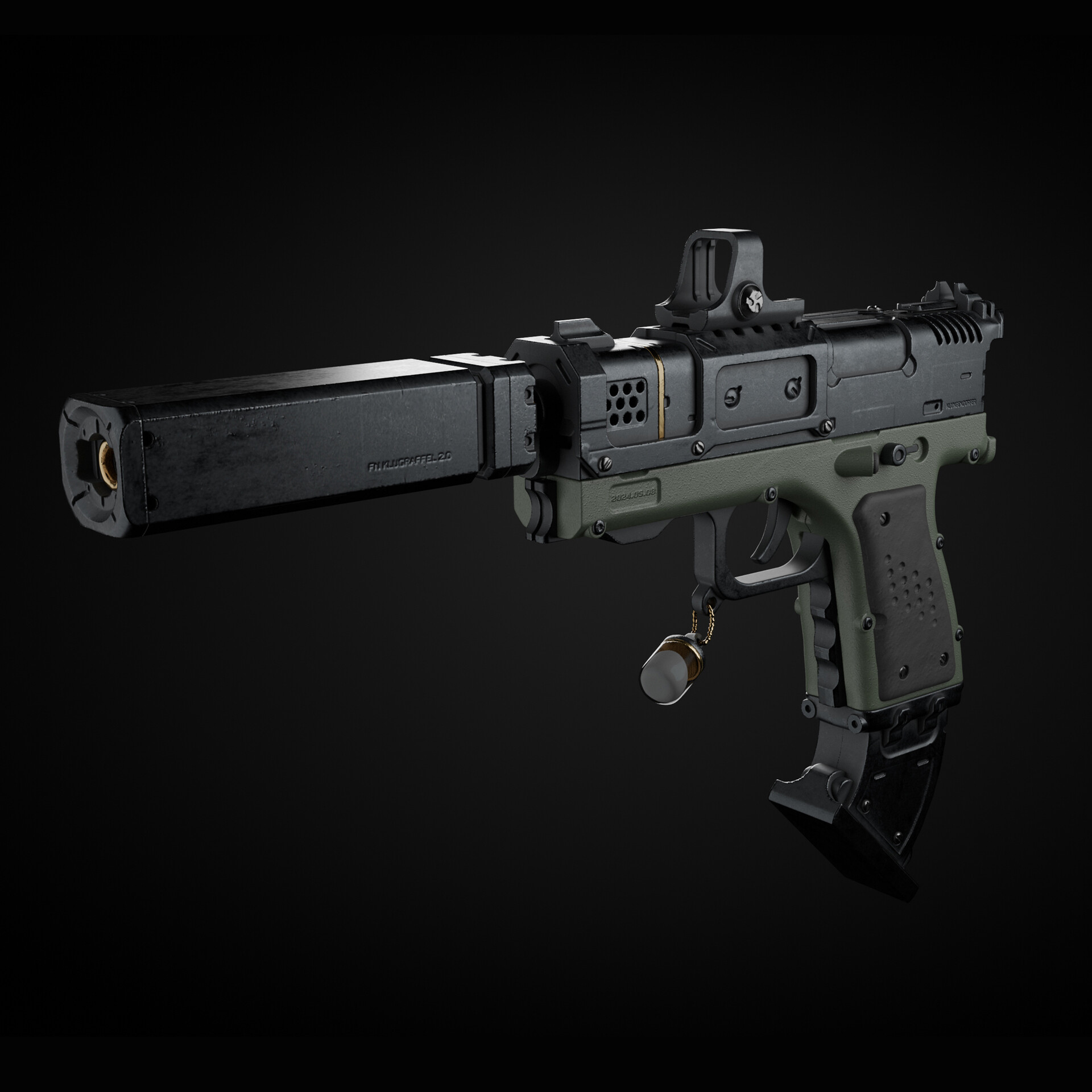 ArtStation - Pistol Concept