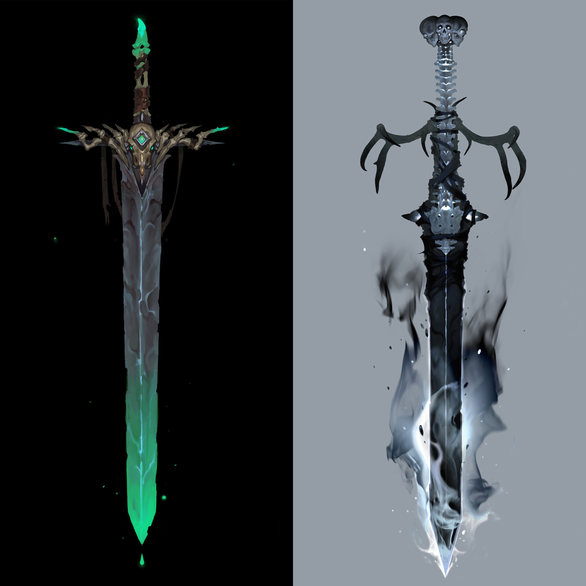 ArtStation - Swords concept