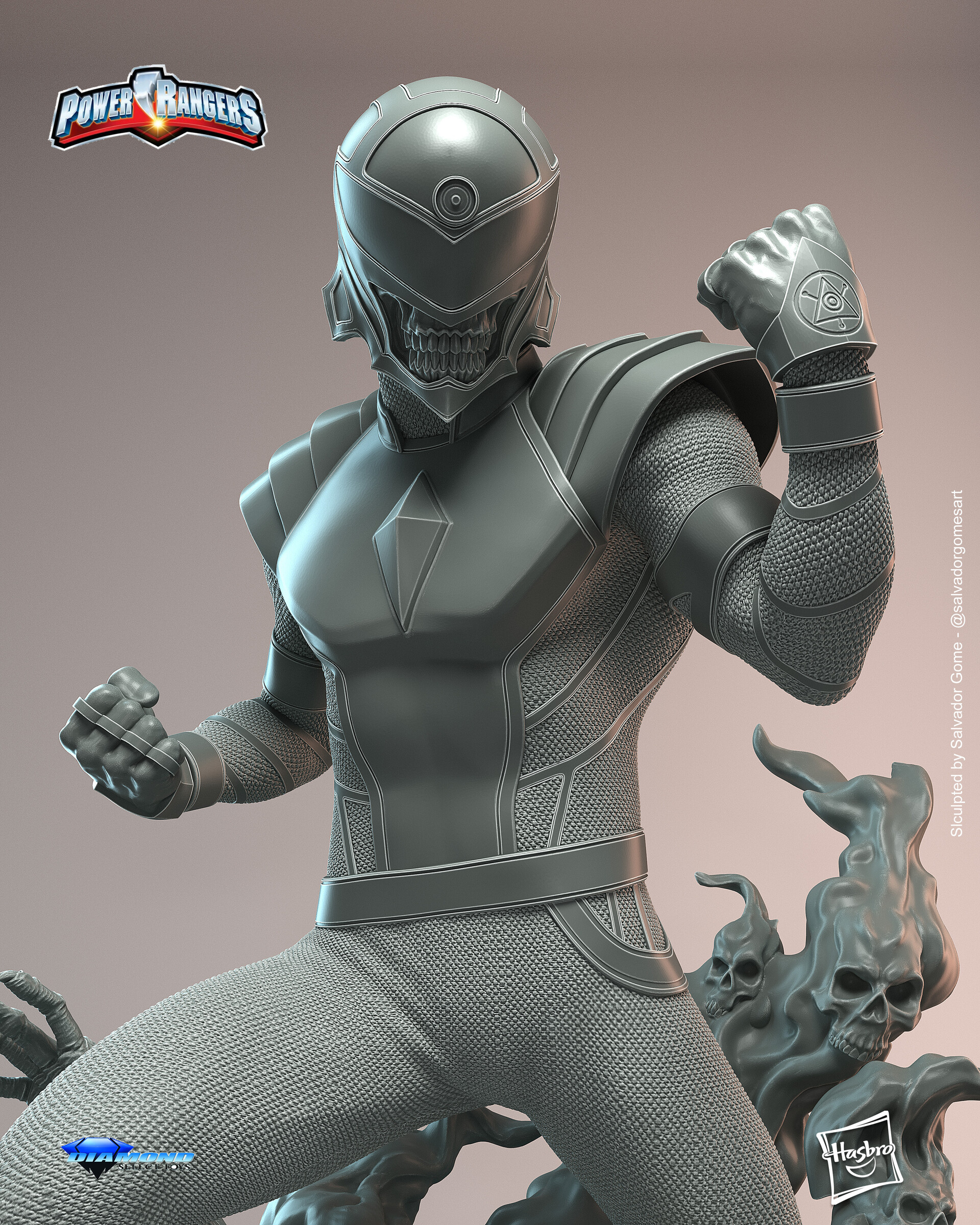 ArtStation - Death Ranger Gallery Diorama