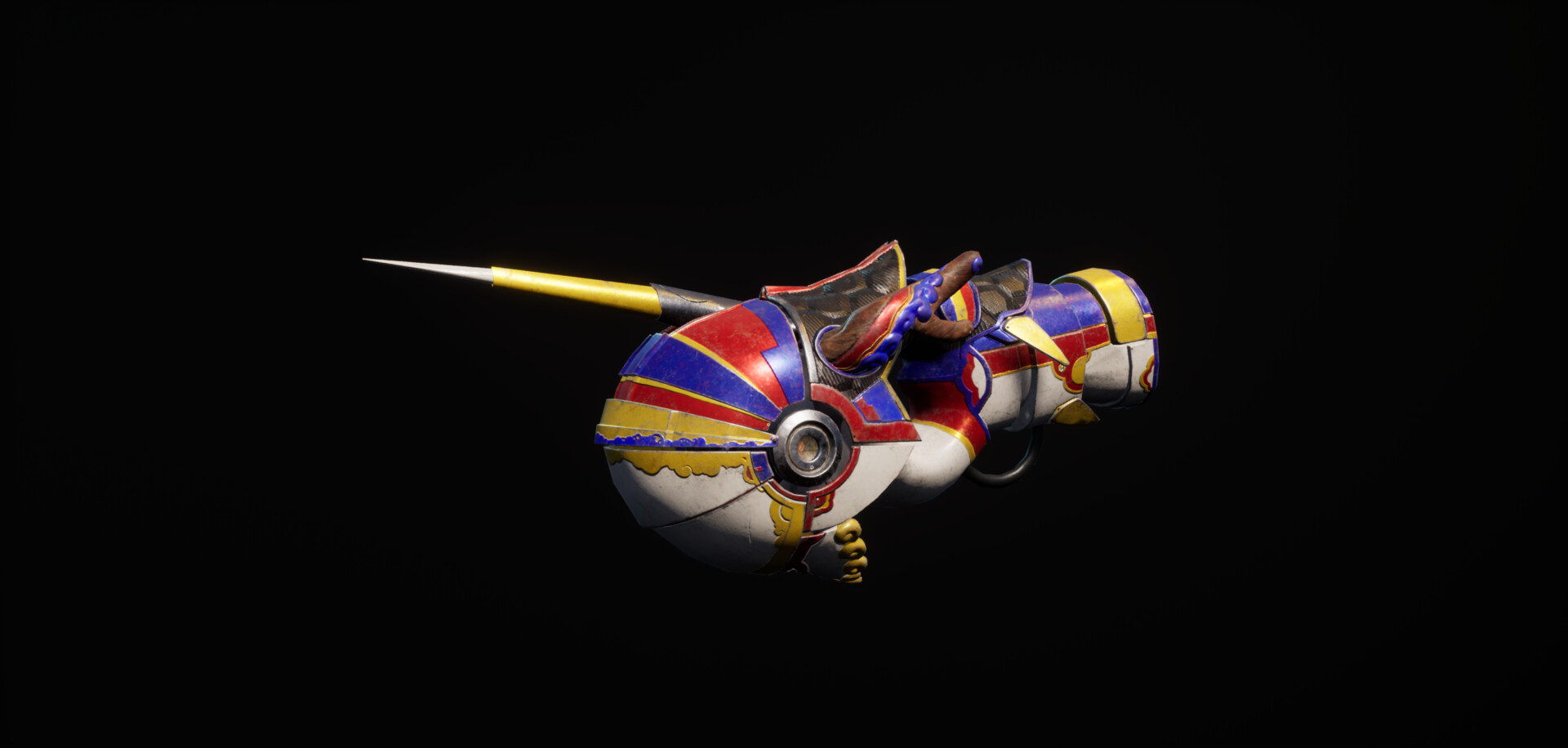 ArtStation - Electronic wave shooter gauntlet rig & animation