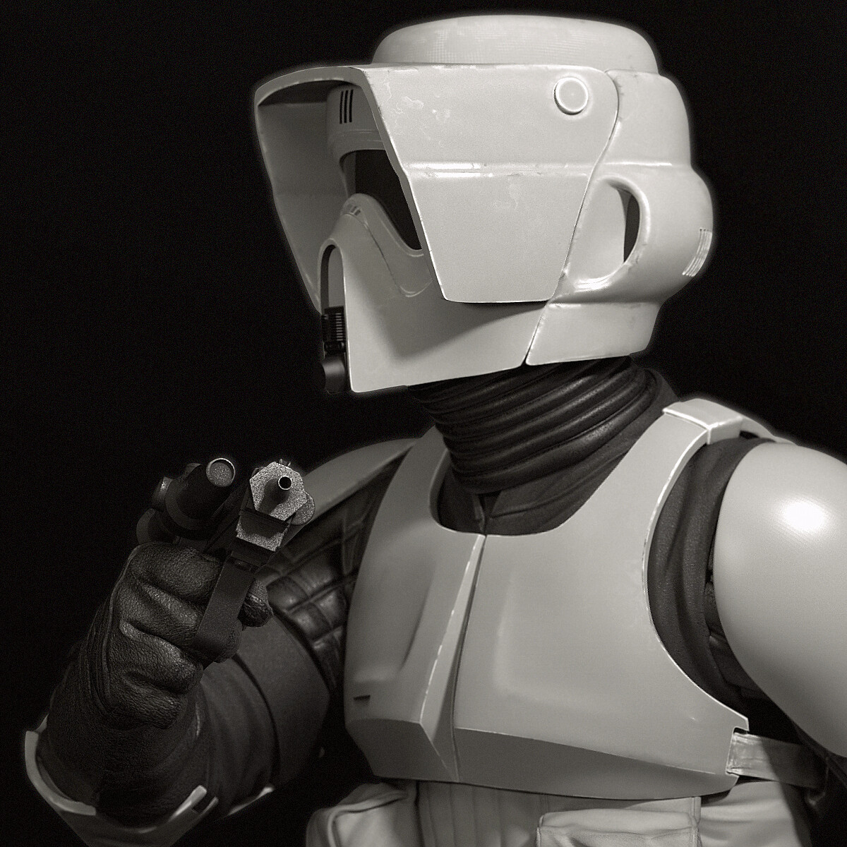 ArtStation - Scout Trooper Bust