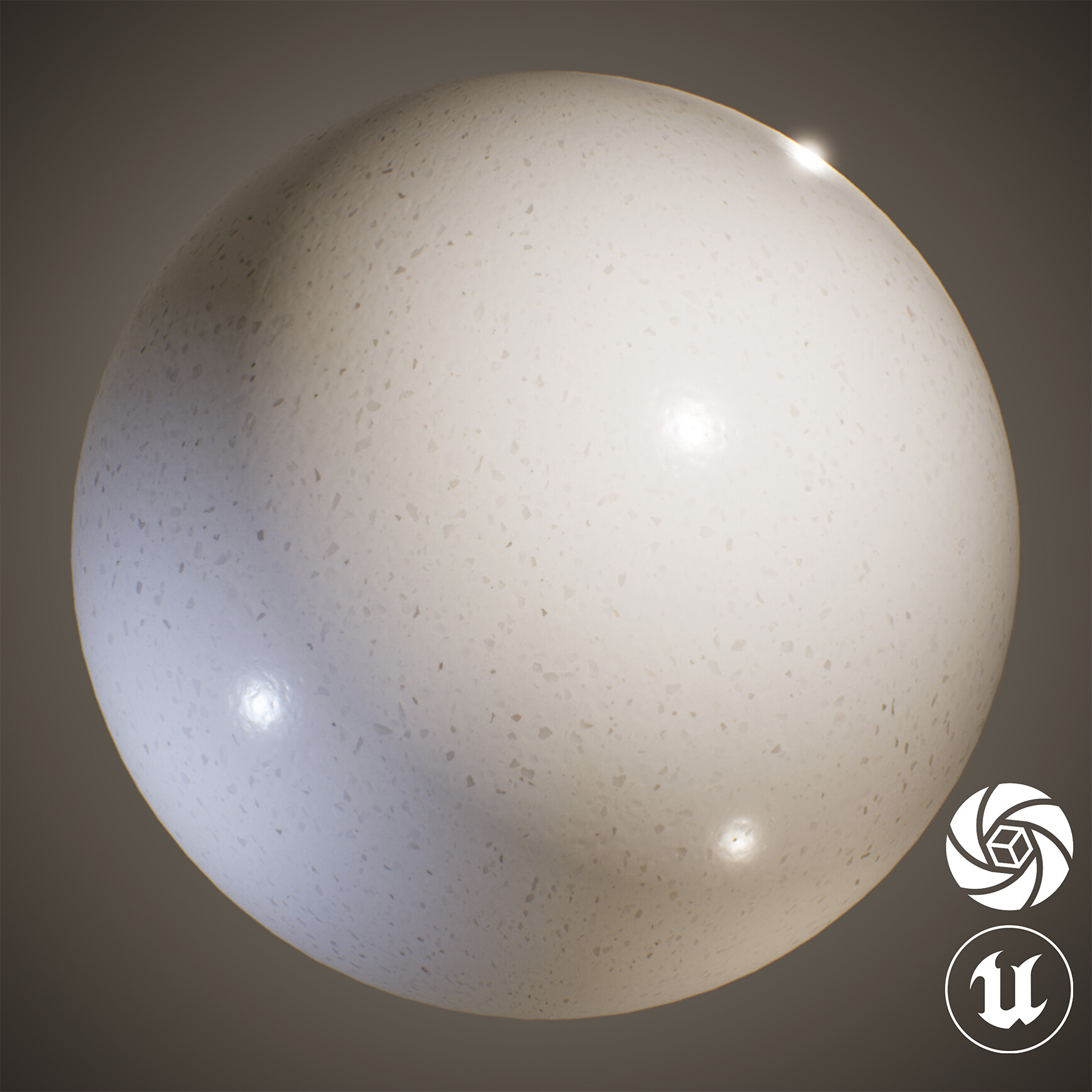 ArtStation - Quartz Countertop Photogrammetry Material