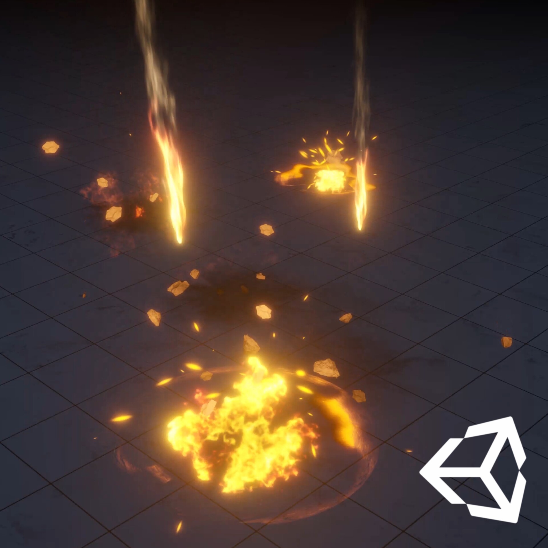 ArtStation - Meteor Rain VFX