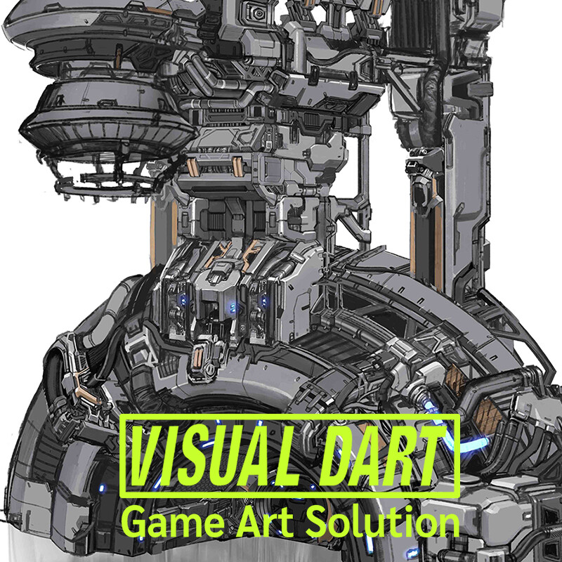 ArtStation - 2D Environment - Babylon's Fall / Mechanical