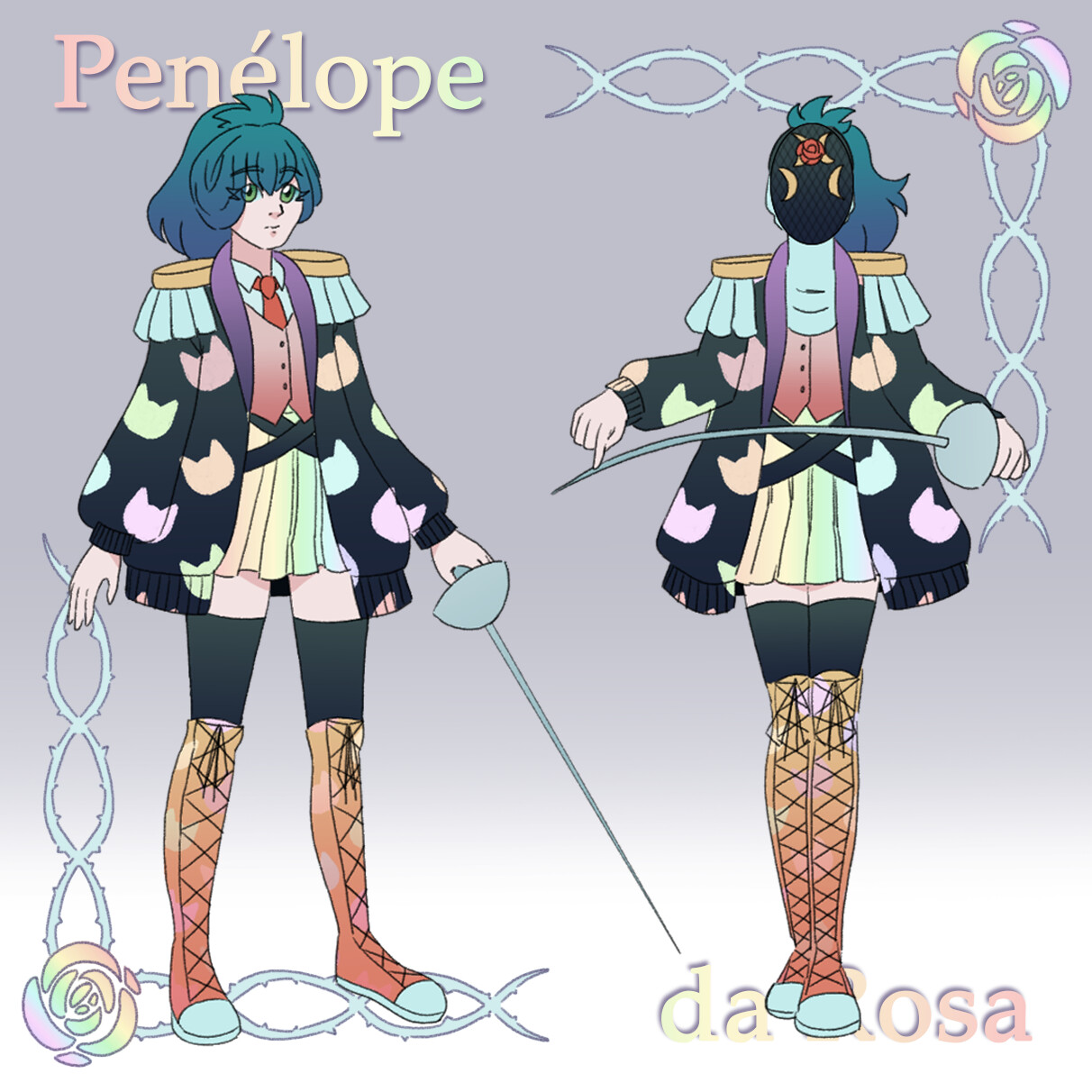 ArtStation - Penélope da Rosa - Character Design