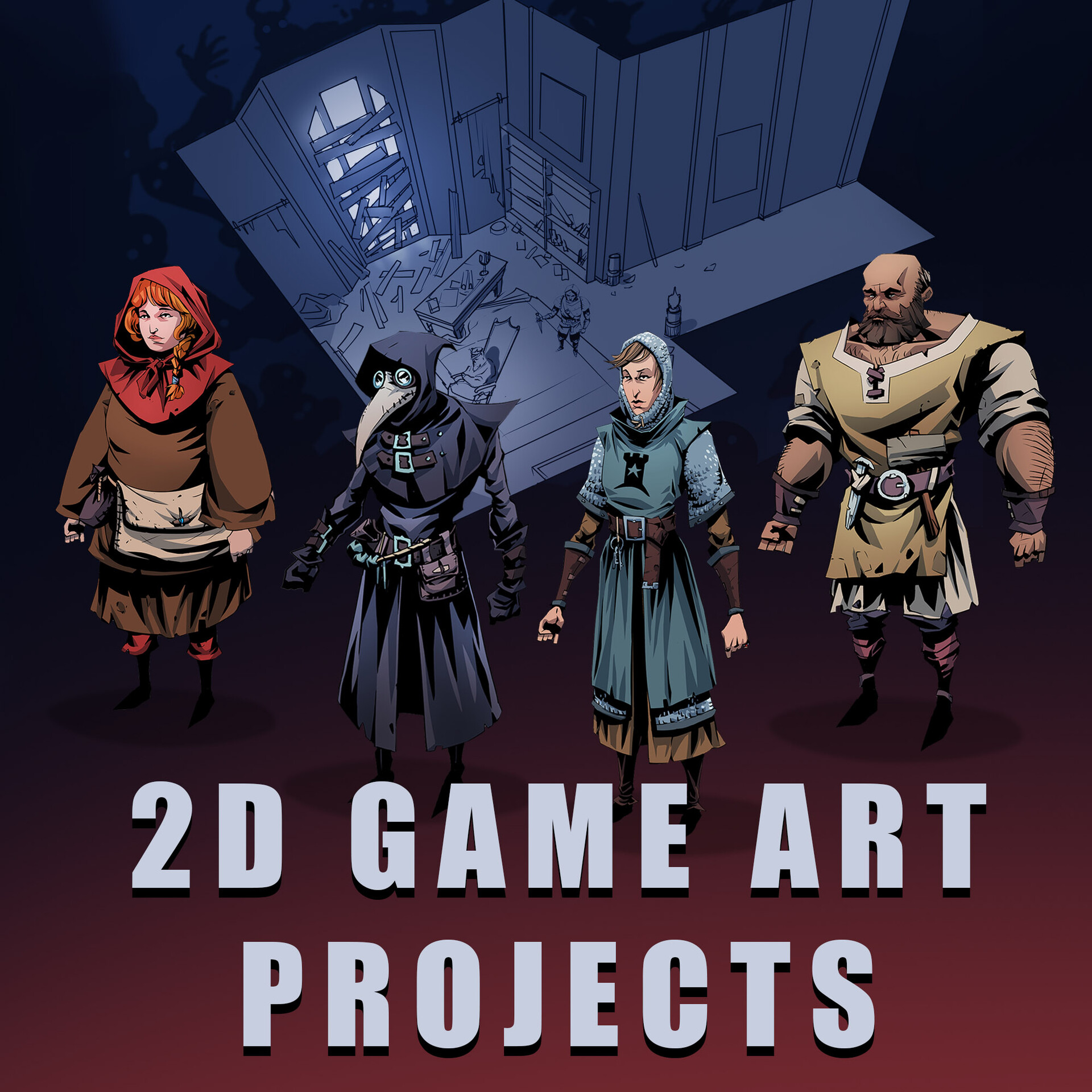 ArtStation - 2D Game Art (Various Projects)