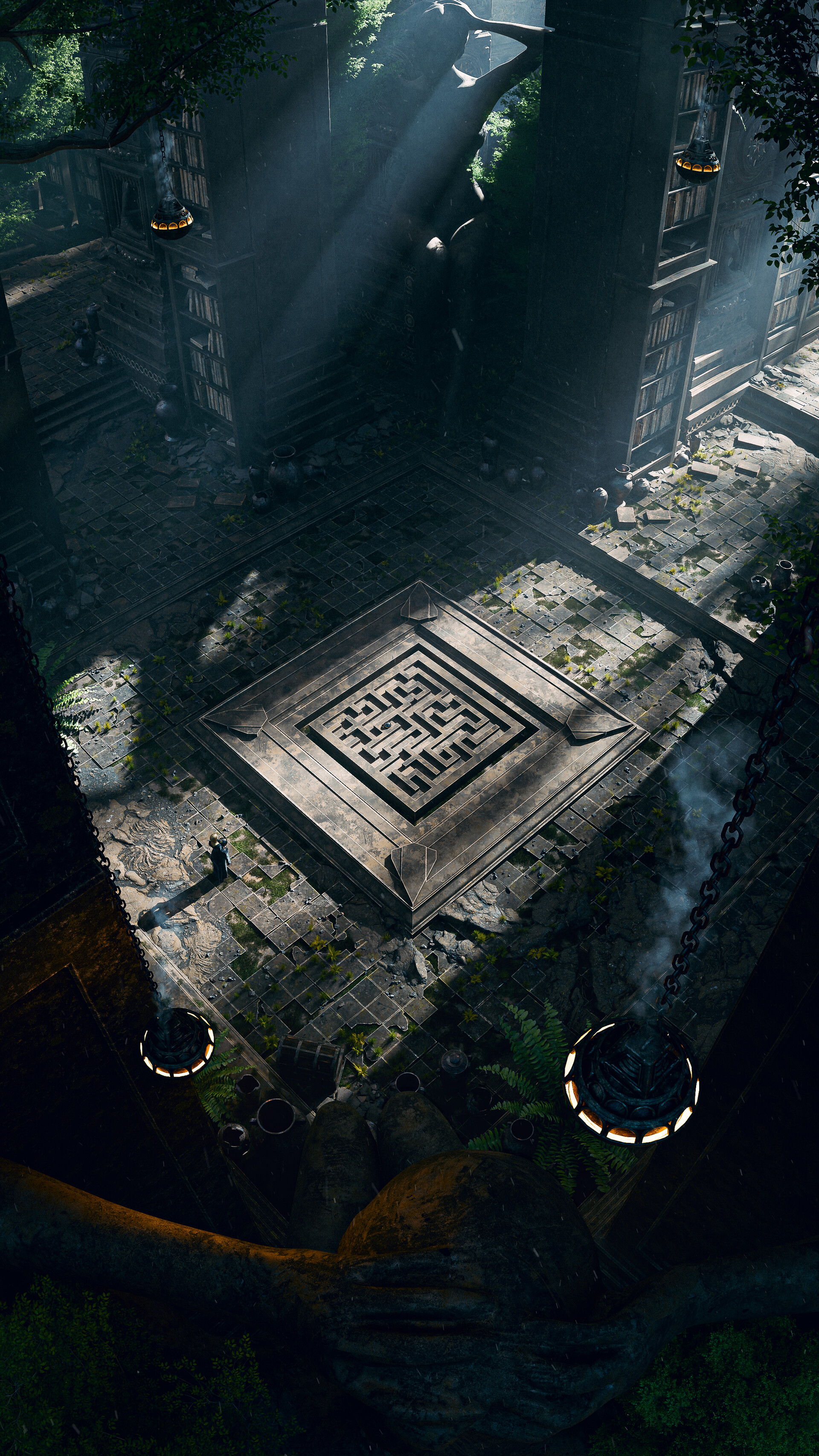 ArtStation - Maze Museum
