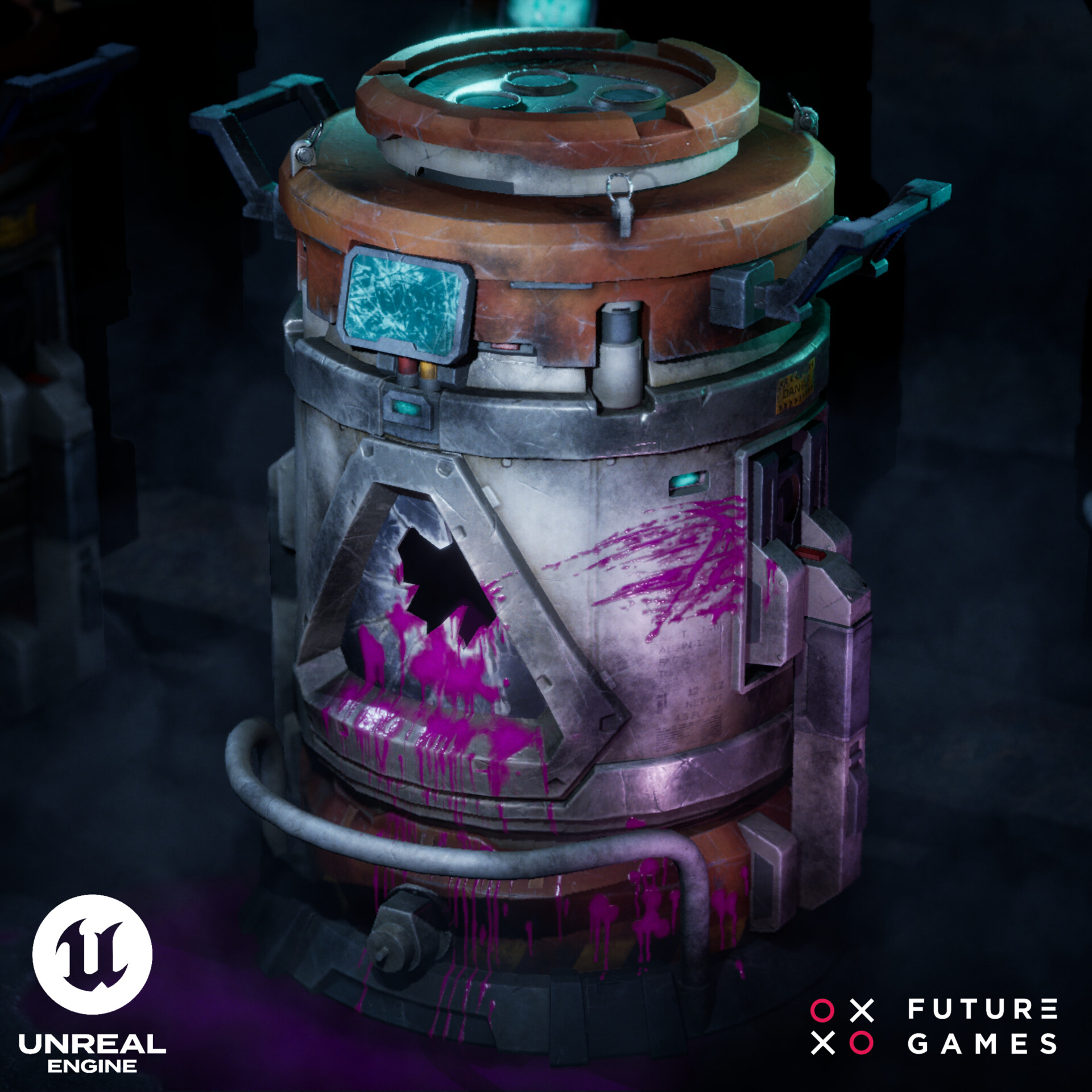 ArtStation - Sci-fi Barrel