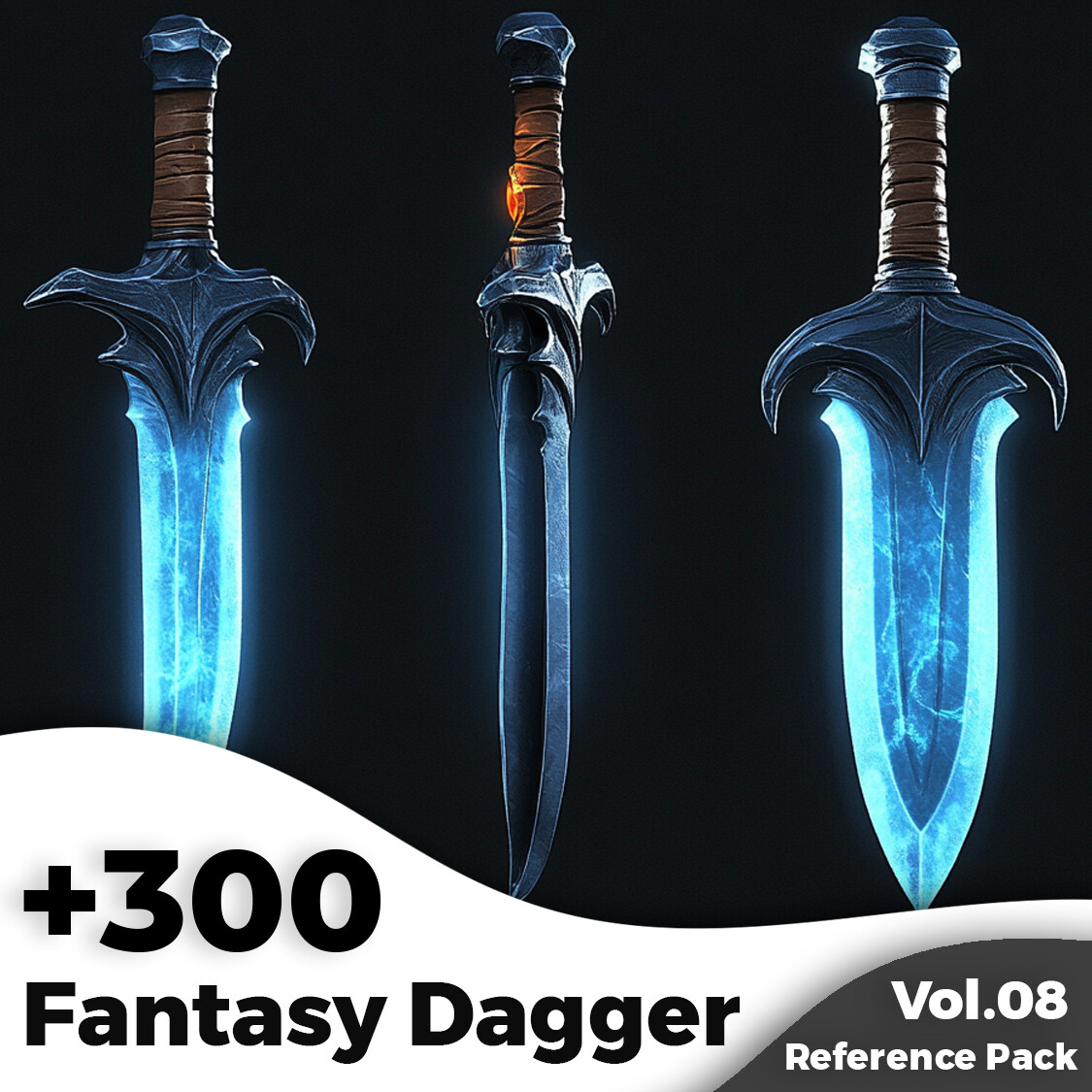 ArtStation - +300 Fantasy Dagger Reference Images(4k)