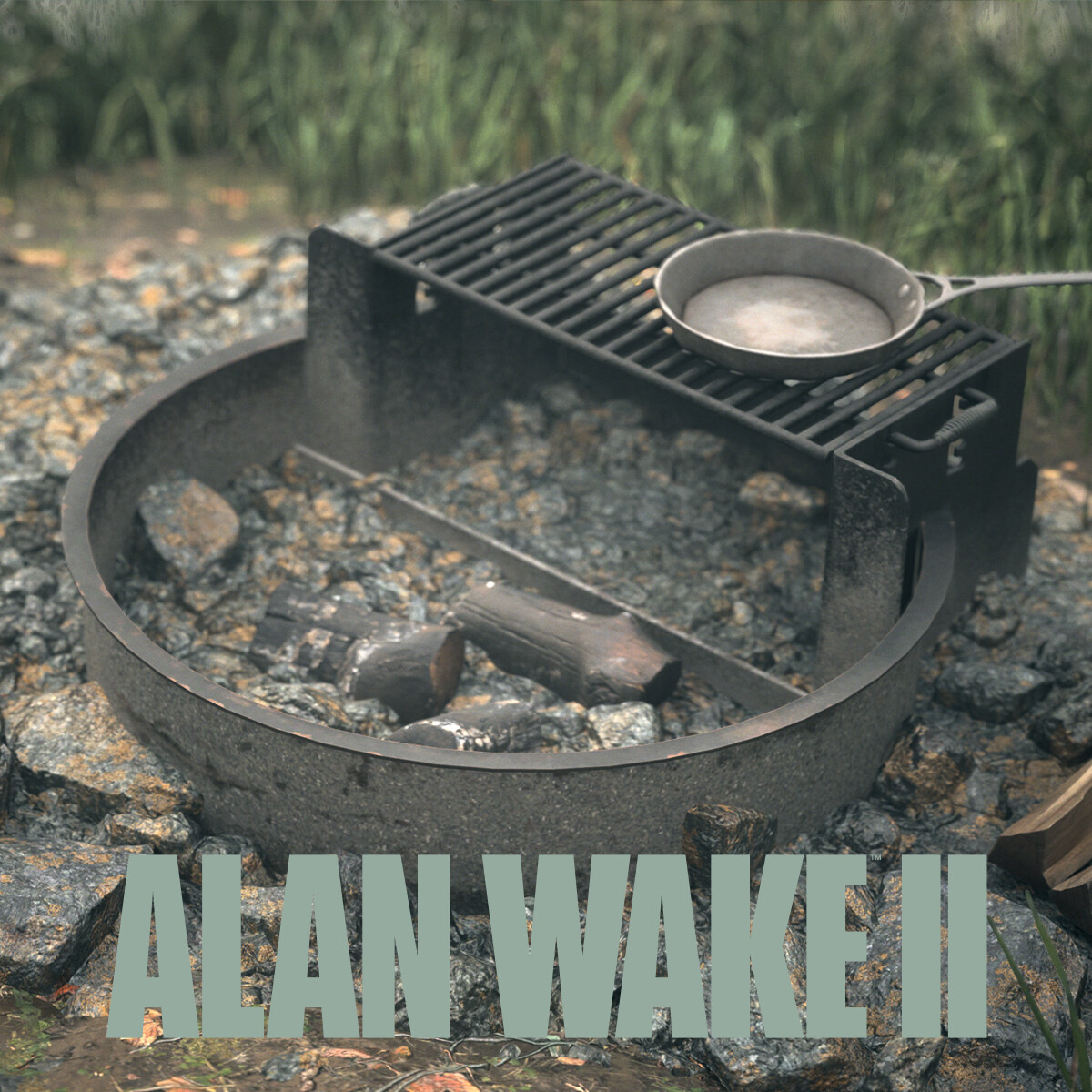 ArtStation - Alan Wake 2 - Campfire Pit