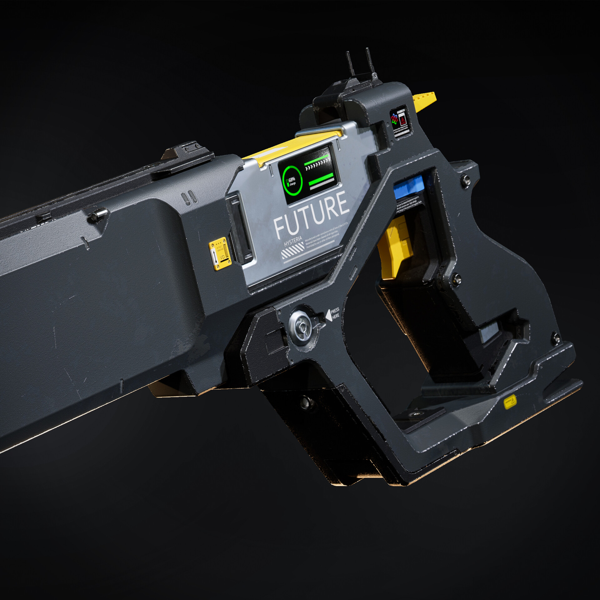 ArtStation - Revolver - Game Ready Asset