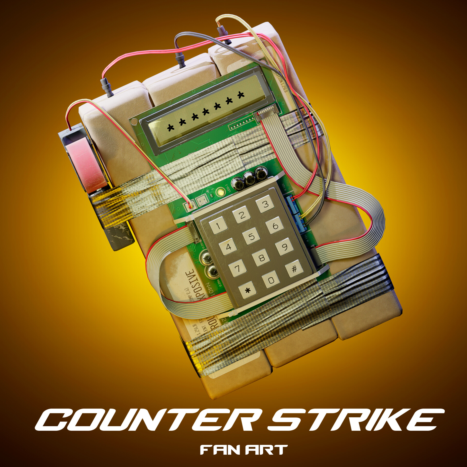 ArtStation - CS:GO C4