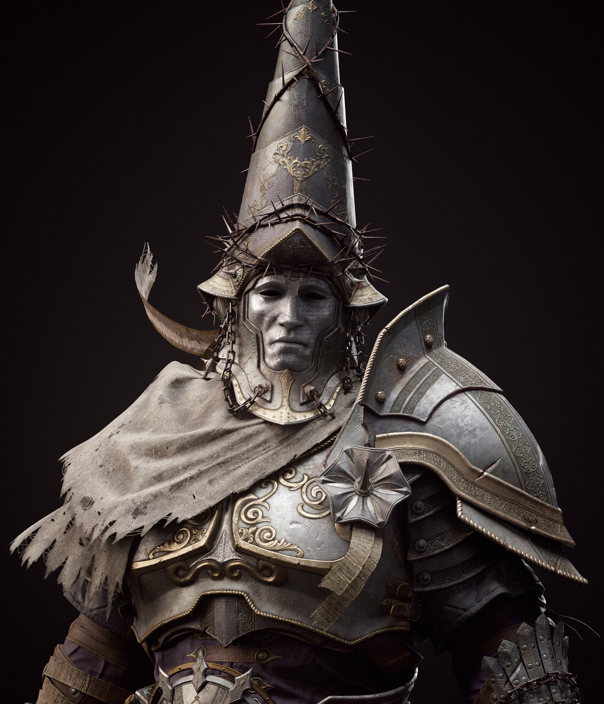 ArtStation - The Penitent One From Blasphemous