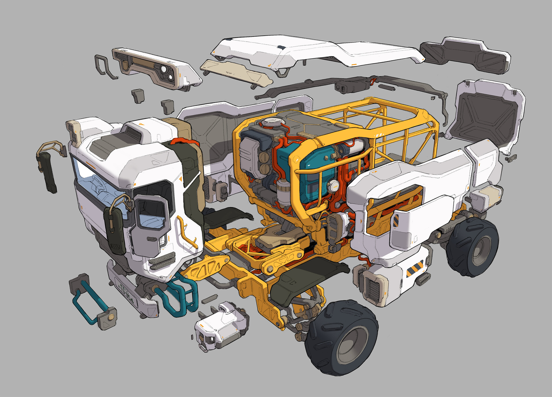 ArtStation - More Trucks