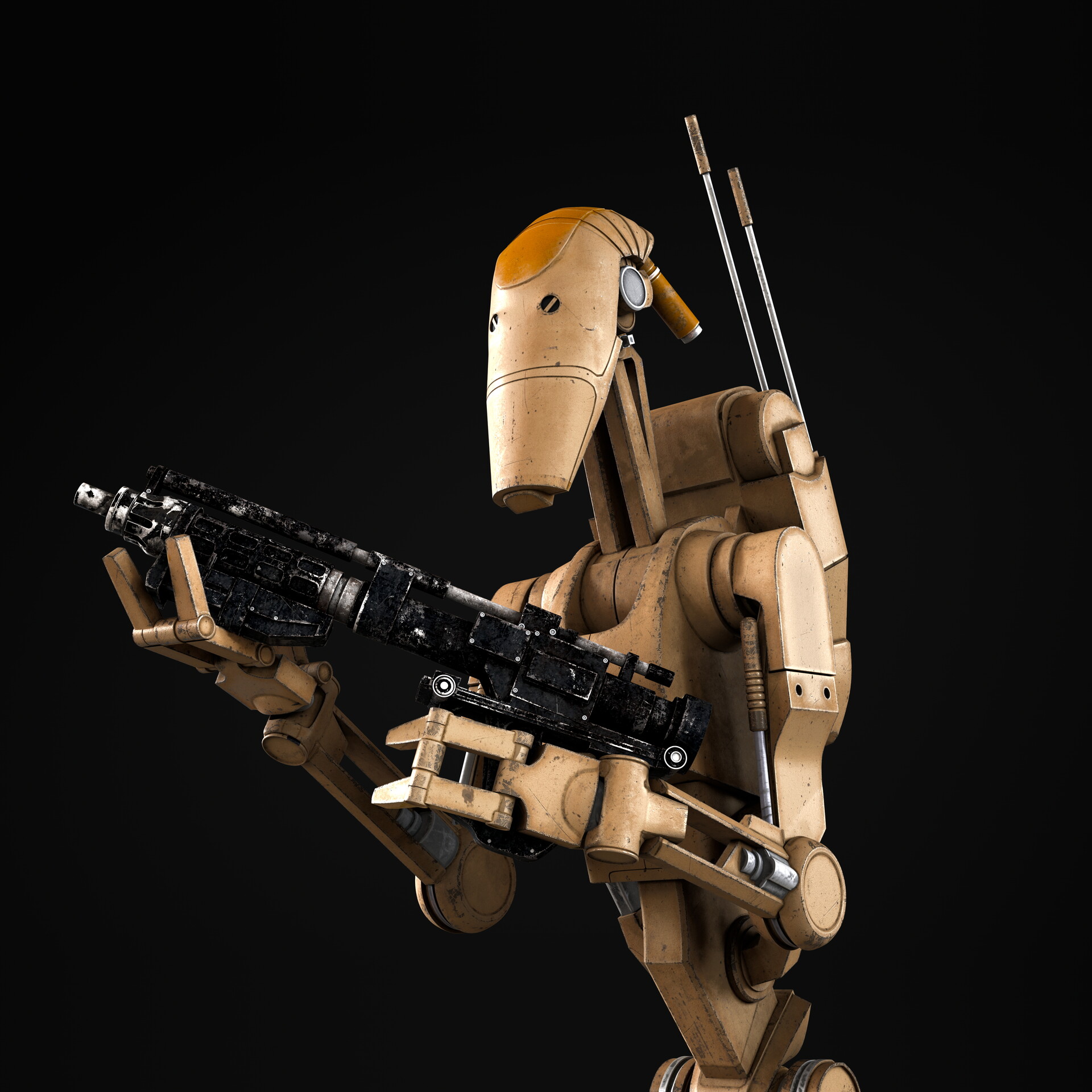 ArtStation - B1-series battle droid