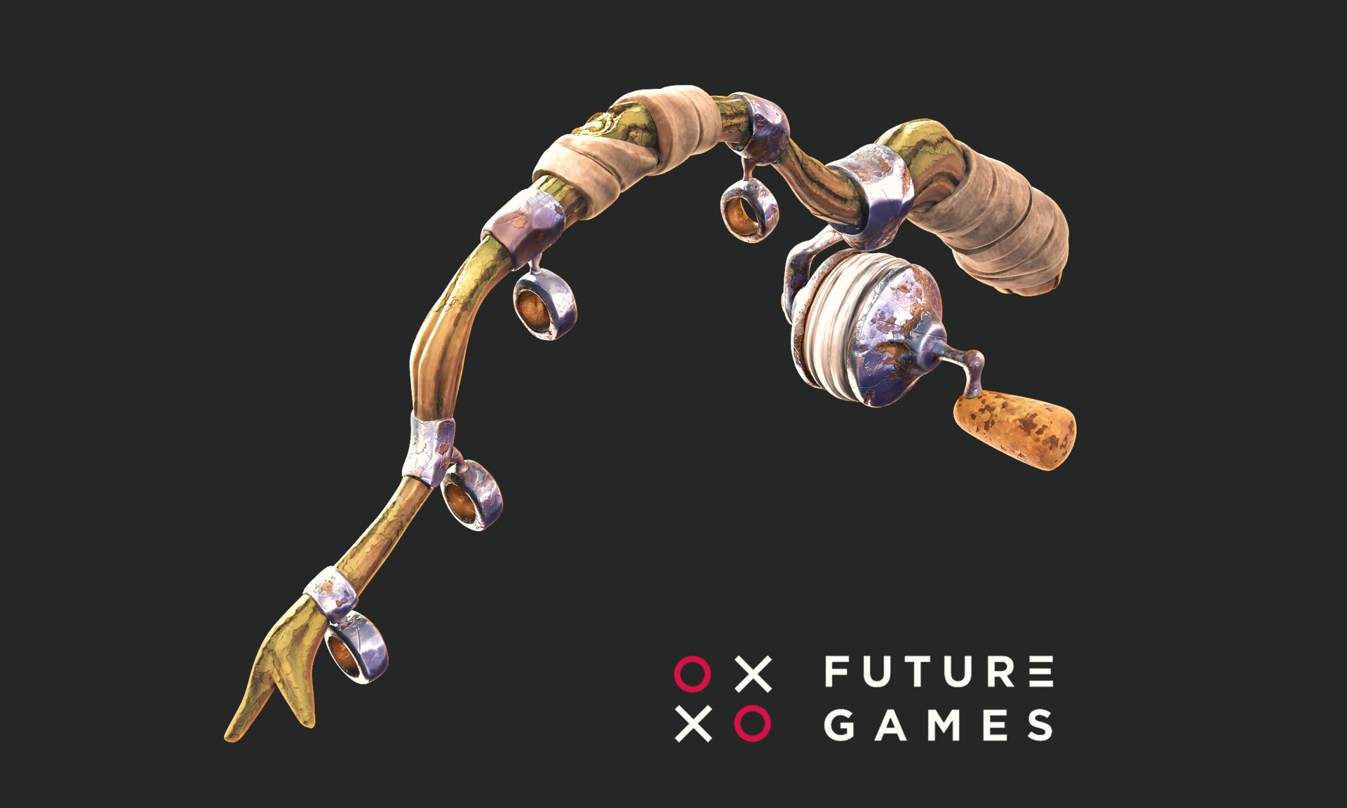 ArtStation - Fishing rod