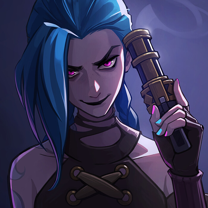 ArtStation - [FanArt] Arcane Jinx