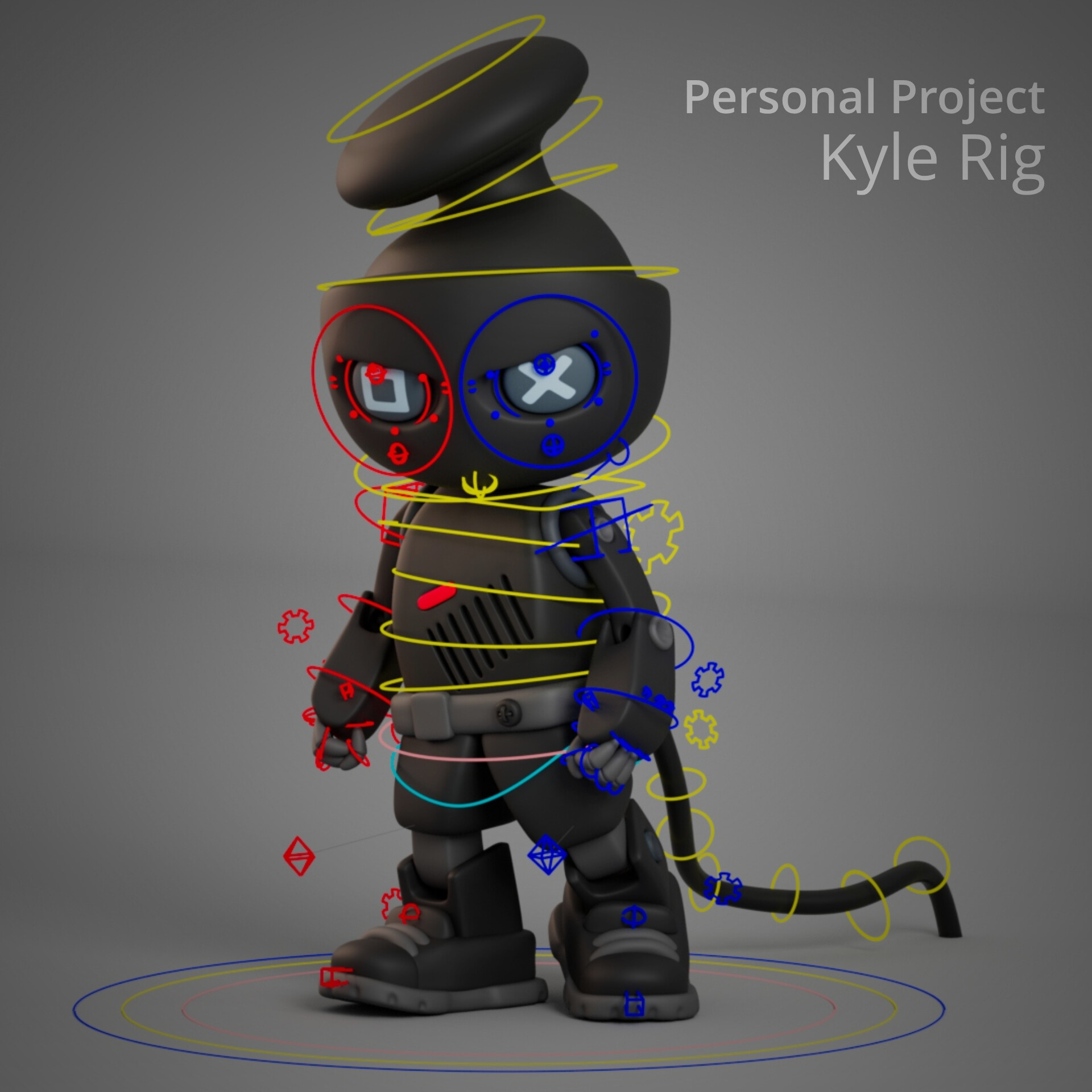 ArtStation - Kyle Rig - Personal Project.