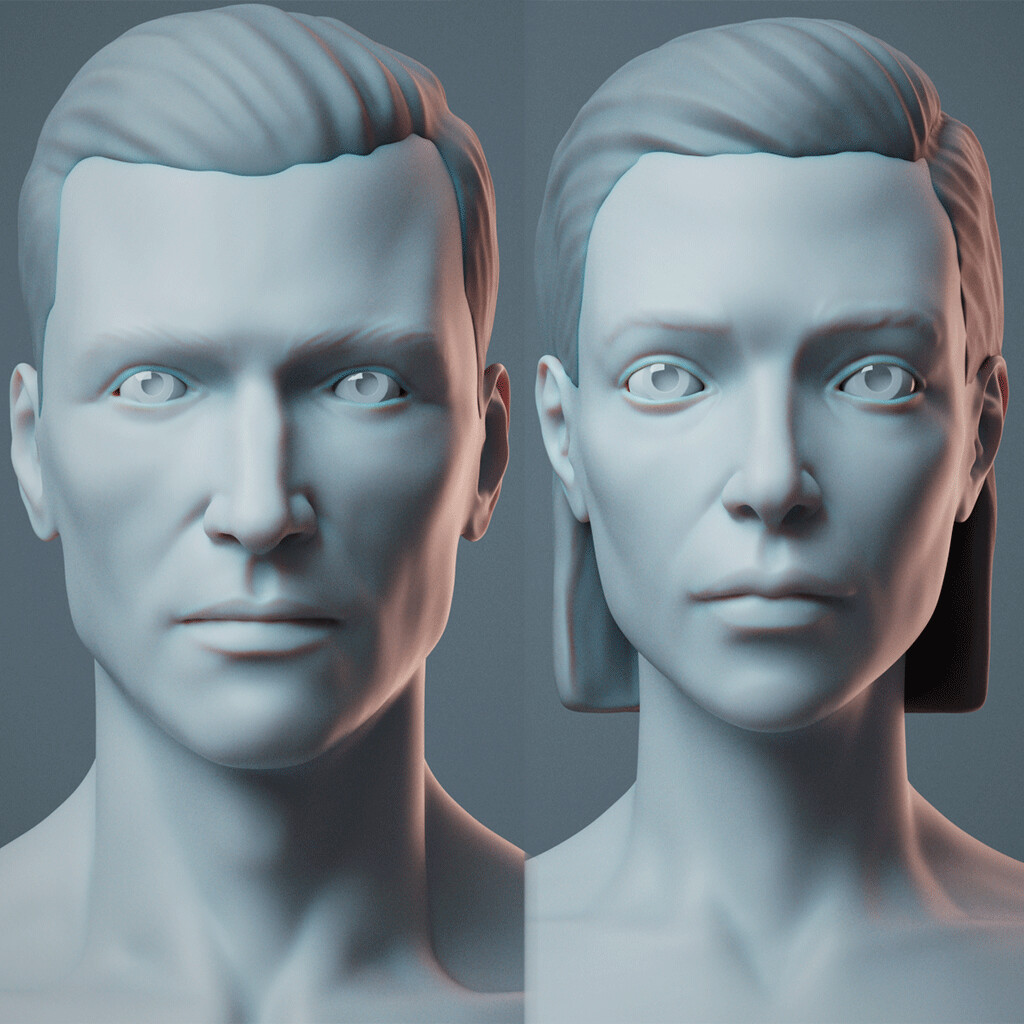 ArtStation - Anatomy Practice