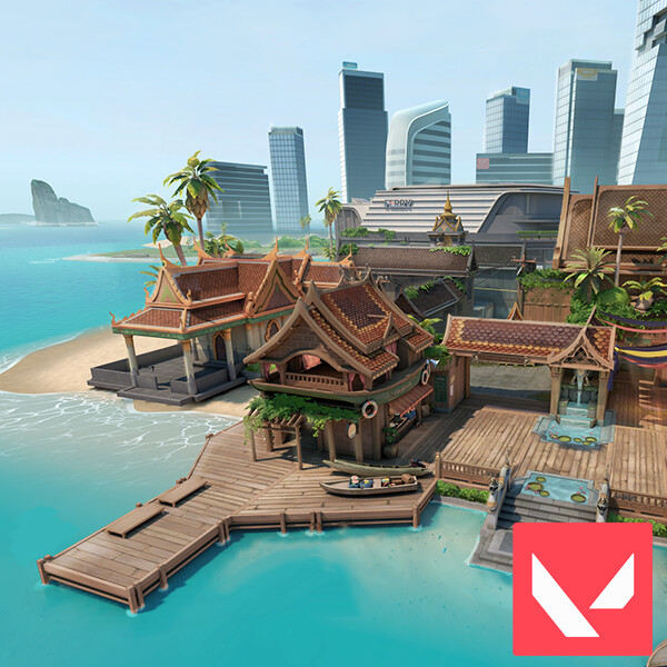 ArtStation - Valorant - Drift TDM Map