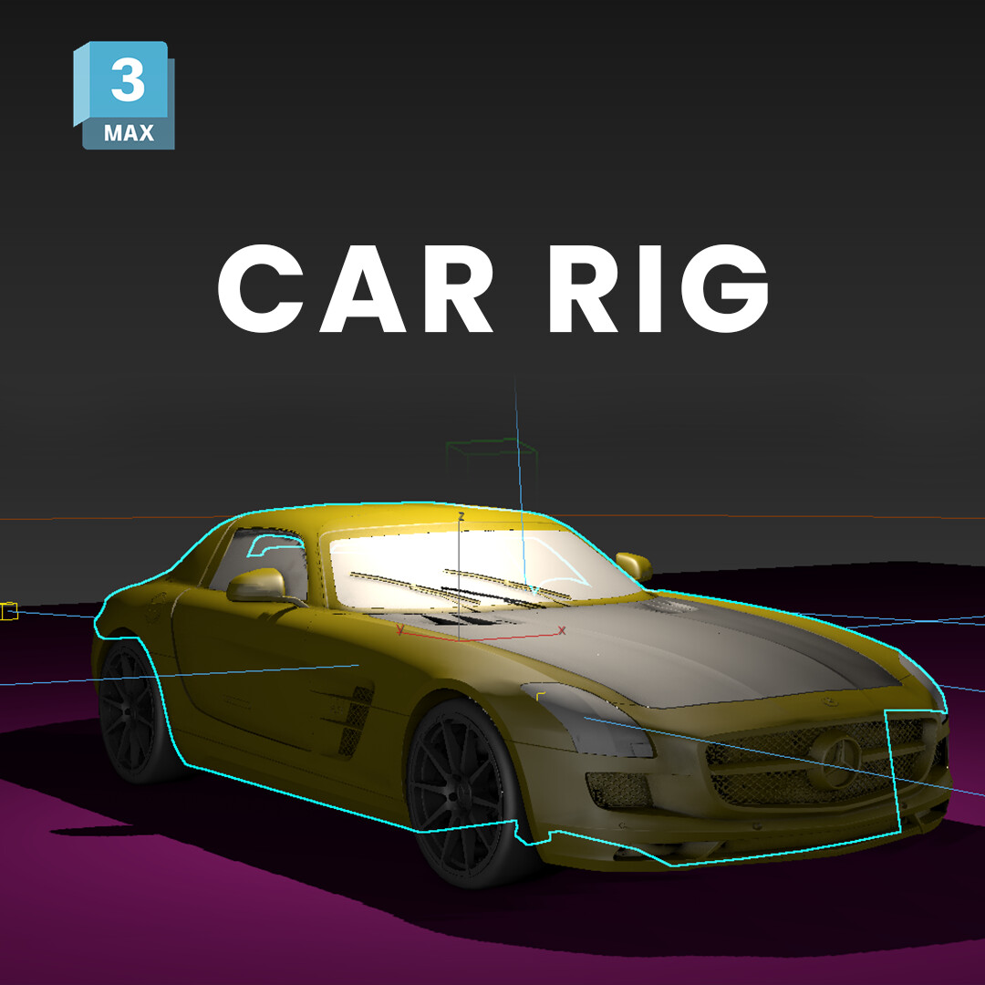 ArtStation - Advanced Car Rigging in 3ds Max: Realistic Movement and ...