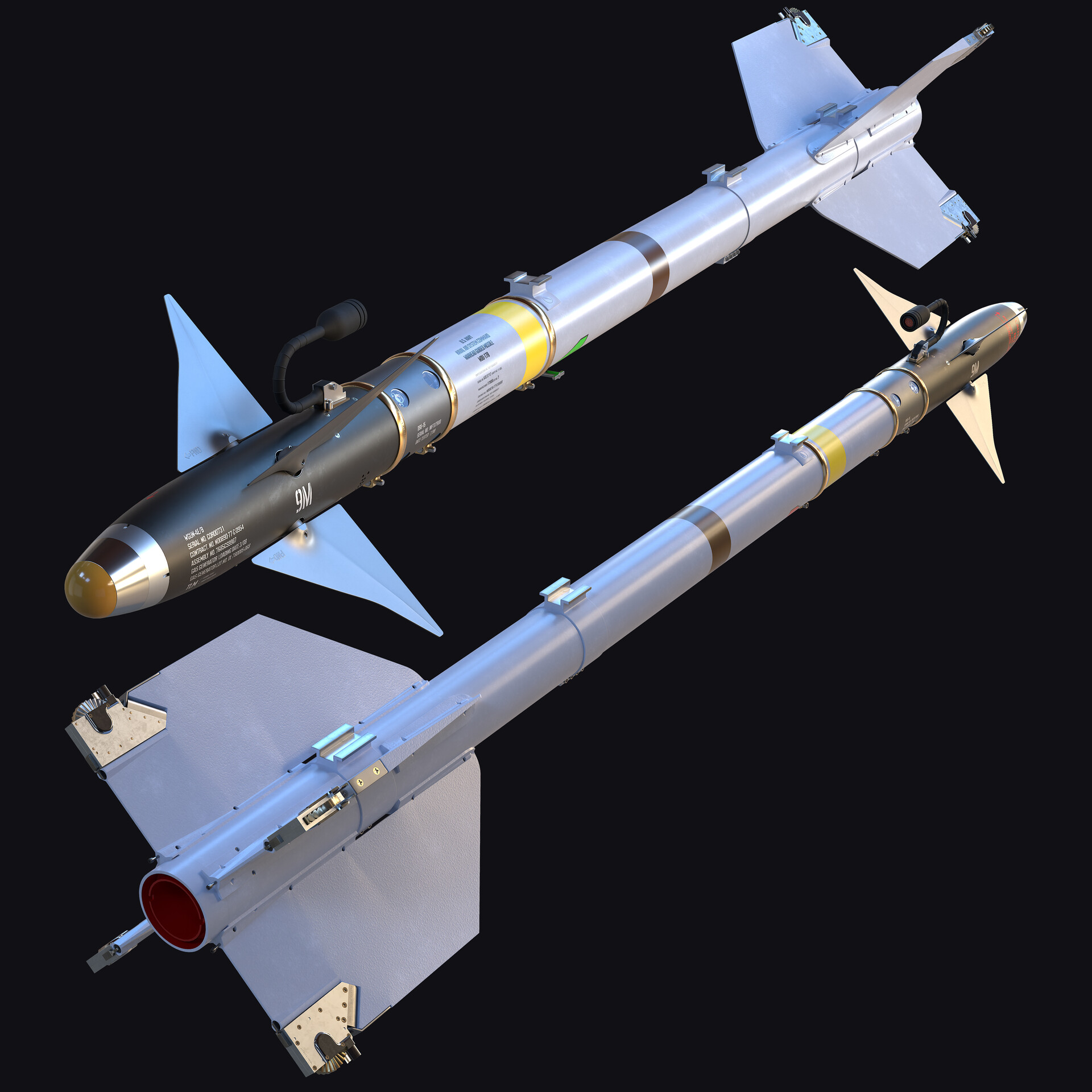 ArtStation - AIM-9M Sidewinder