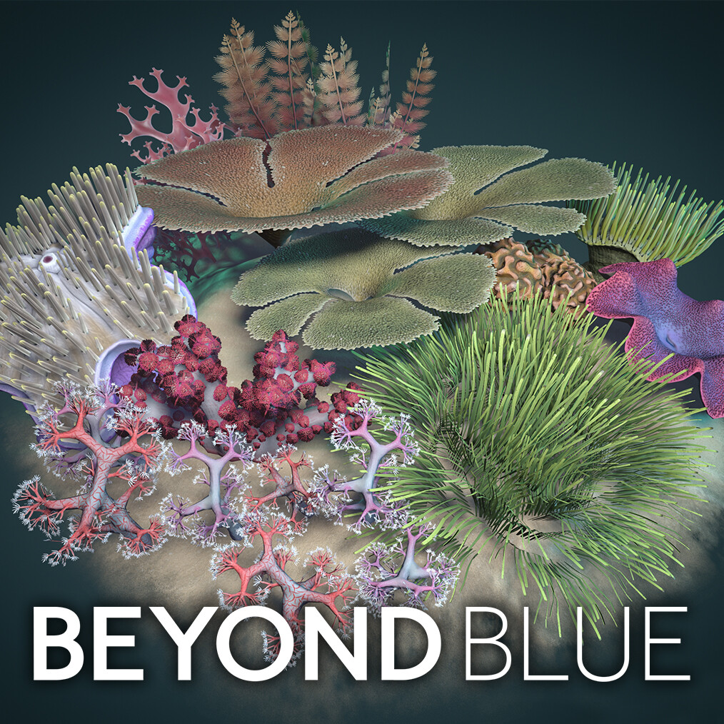ArtStation - Beyond Blue DLC Foliage