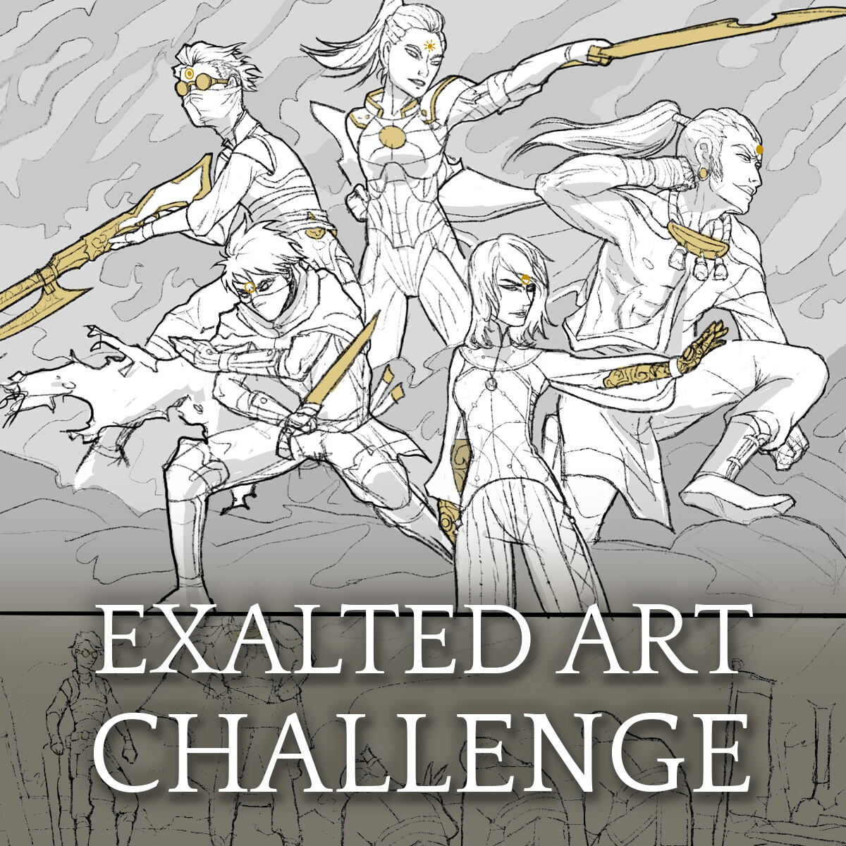 ArtStation - Exalted Art Challenge 2024 - The First Botch Comic