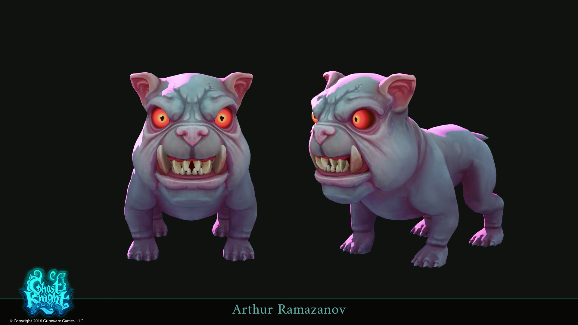 ArtStation - Ghost Knight: A Dark Tale - Possessed Dog