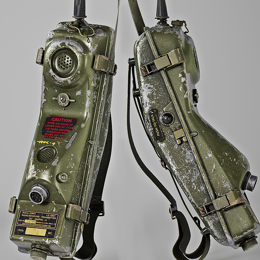 ArtStation - AN/PRC-6