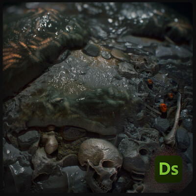 ArtStation - Horror Cave Substance