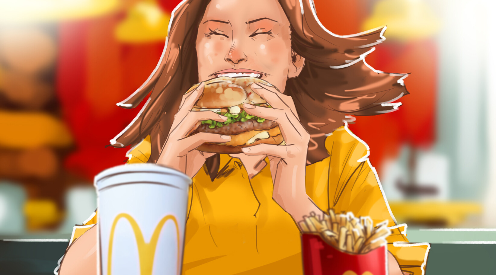 ArtStation - McDonald's Storyboard