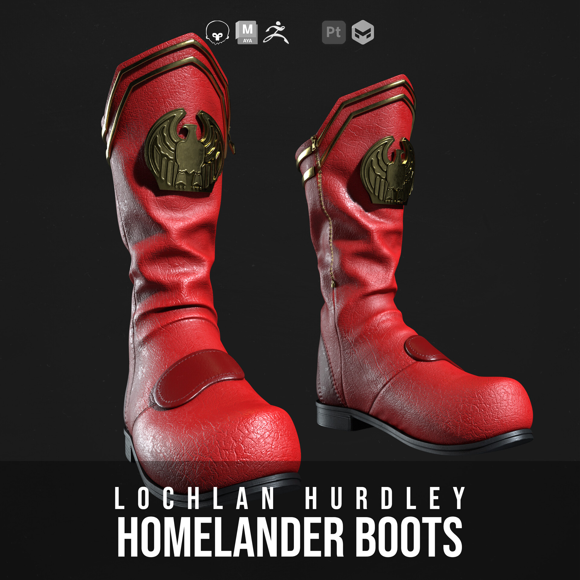ArtStation - Homelander - Boots