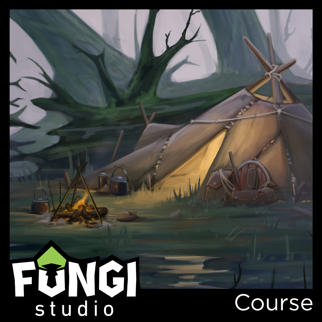 ArtStation - Fungi Studio - Digital Illustration Course