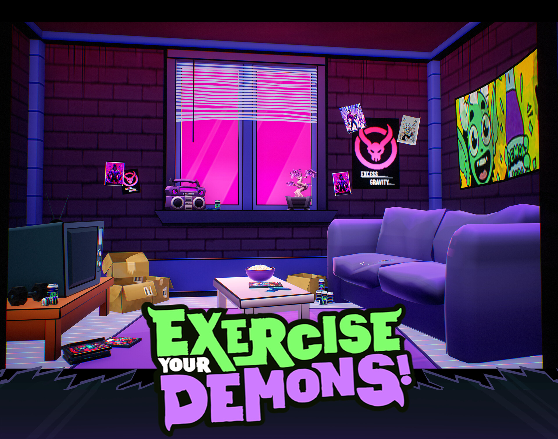 ArtStation - Exercise your Demons! - Props Pt.2